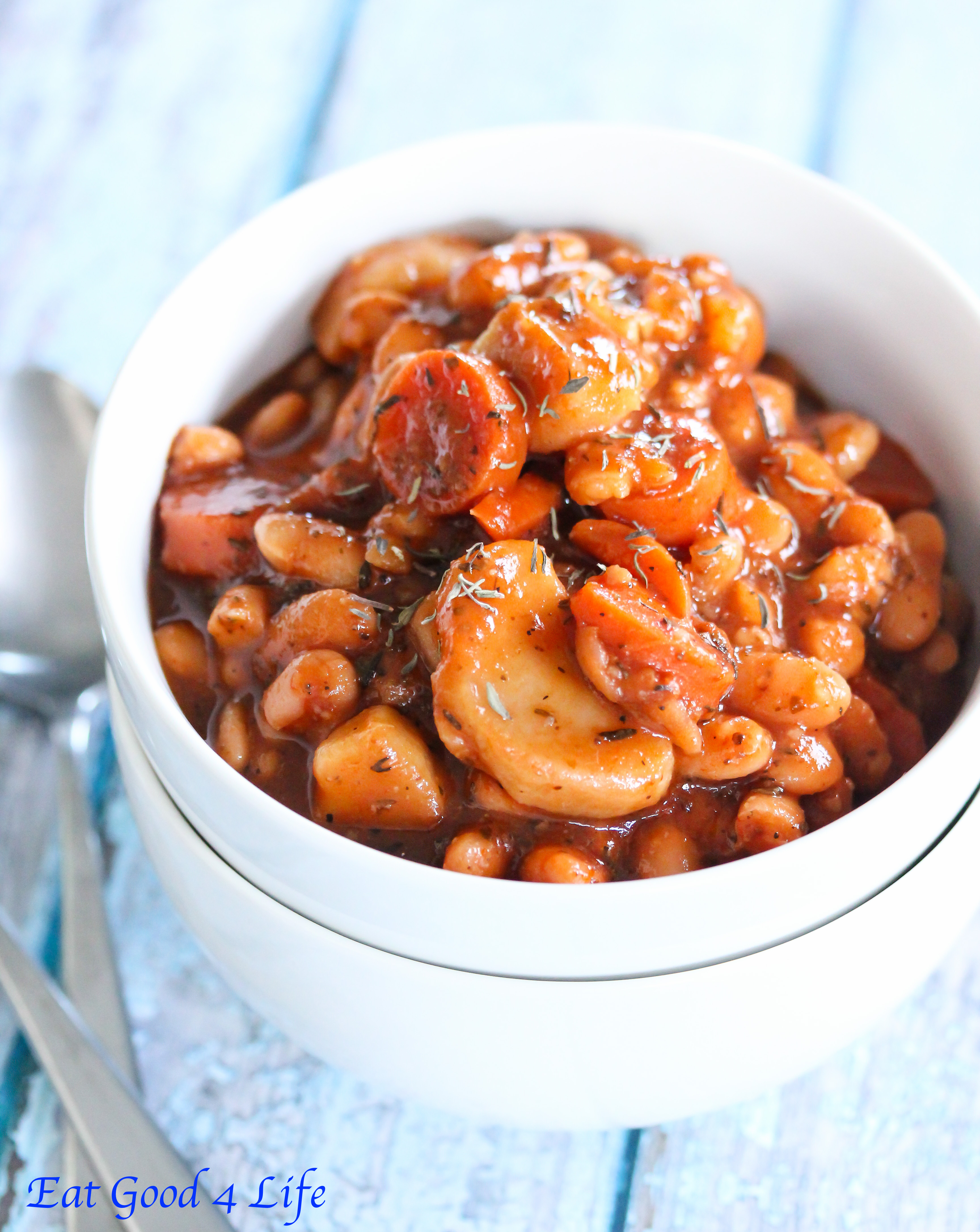 slow cooker sweet and sour beans
