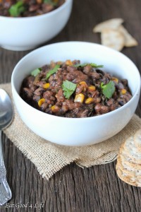 Slow cooker orca bean soup