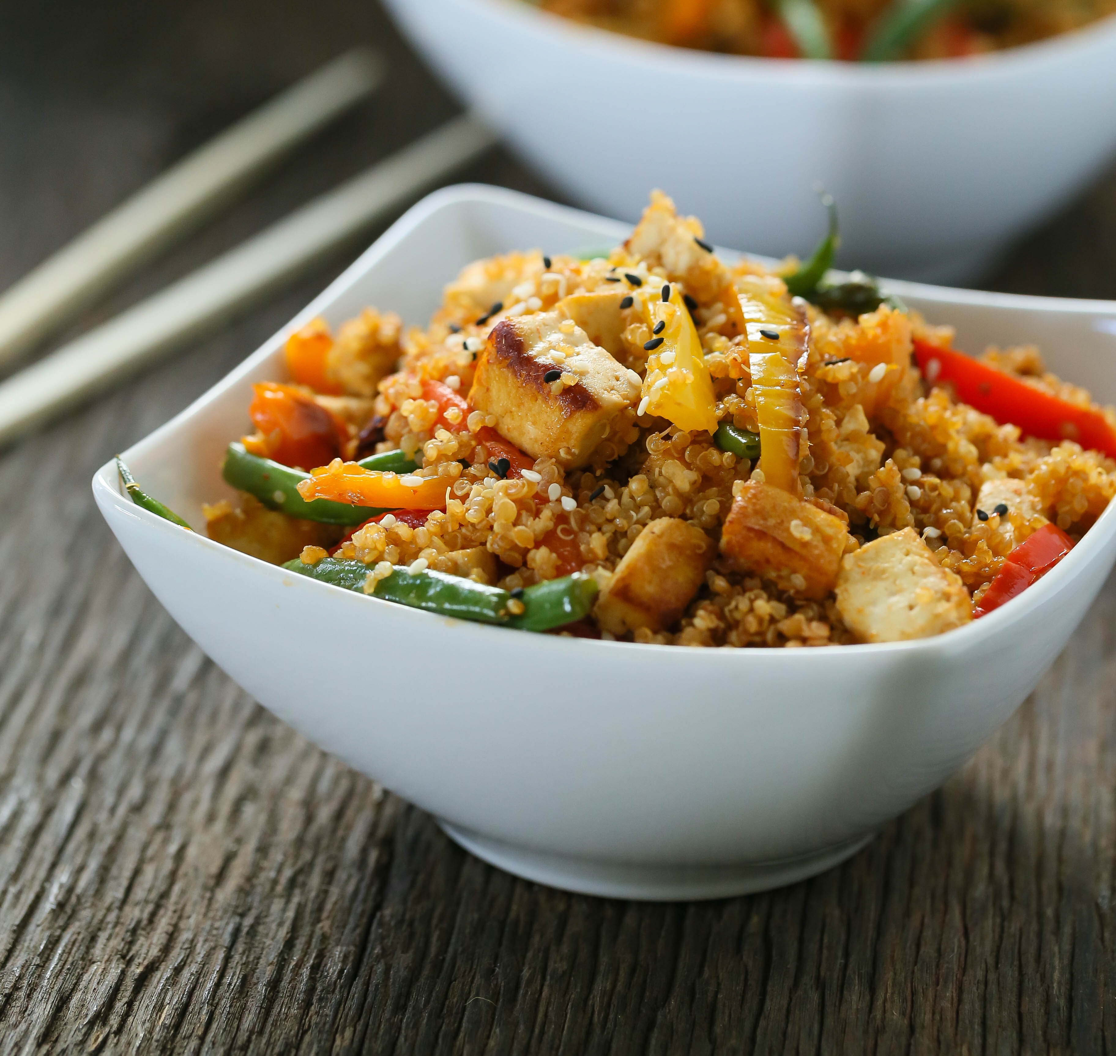 Dirty Thai fried quinoa