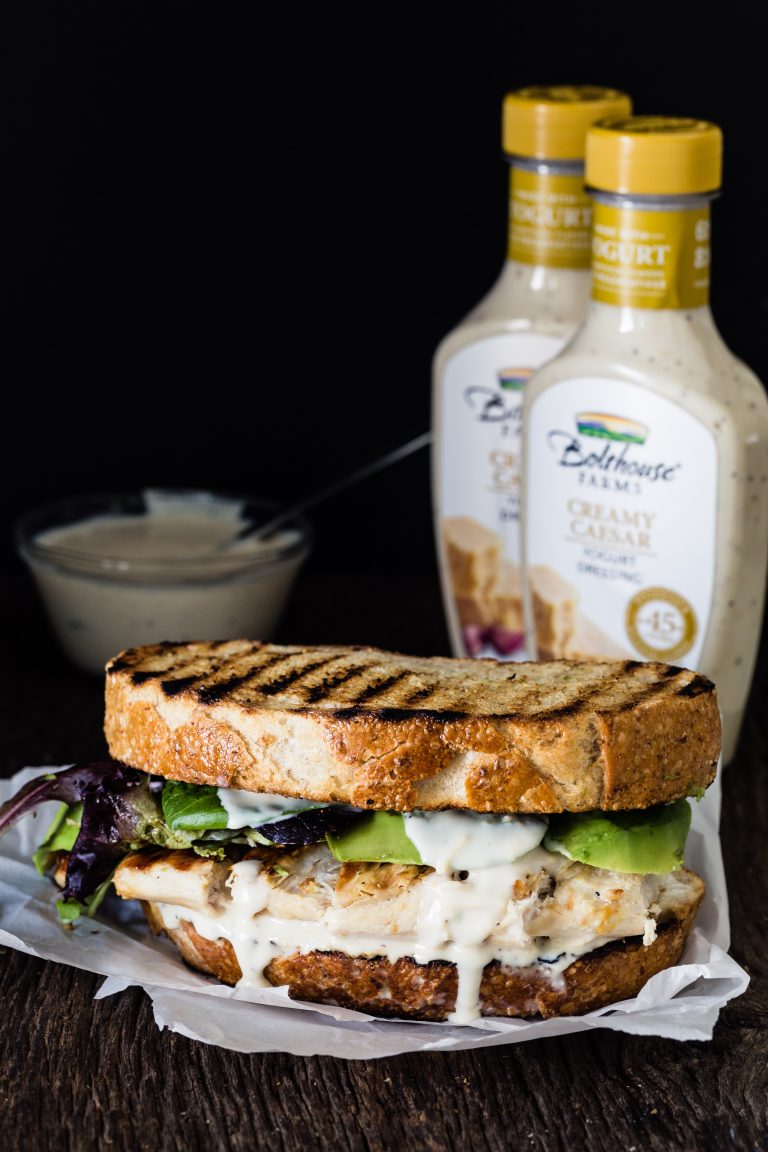 Chicken caesar sandwich - Eat Good 4 Life
