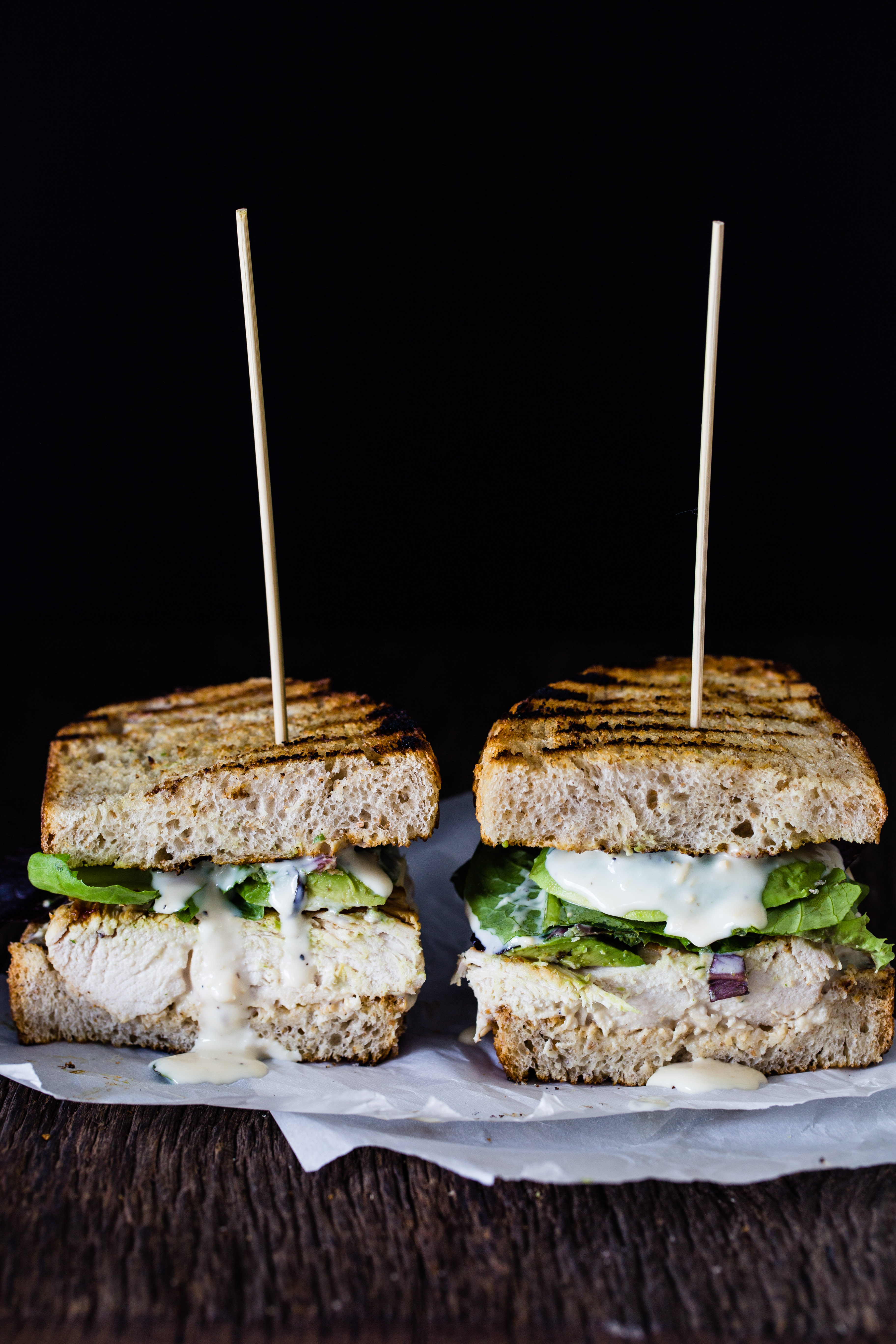 Chicken caesar sandwich - Eat Good 4 Life